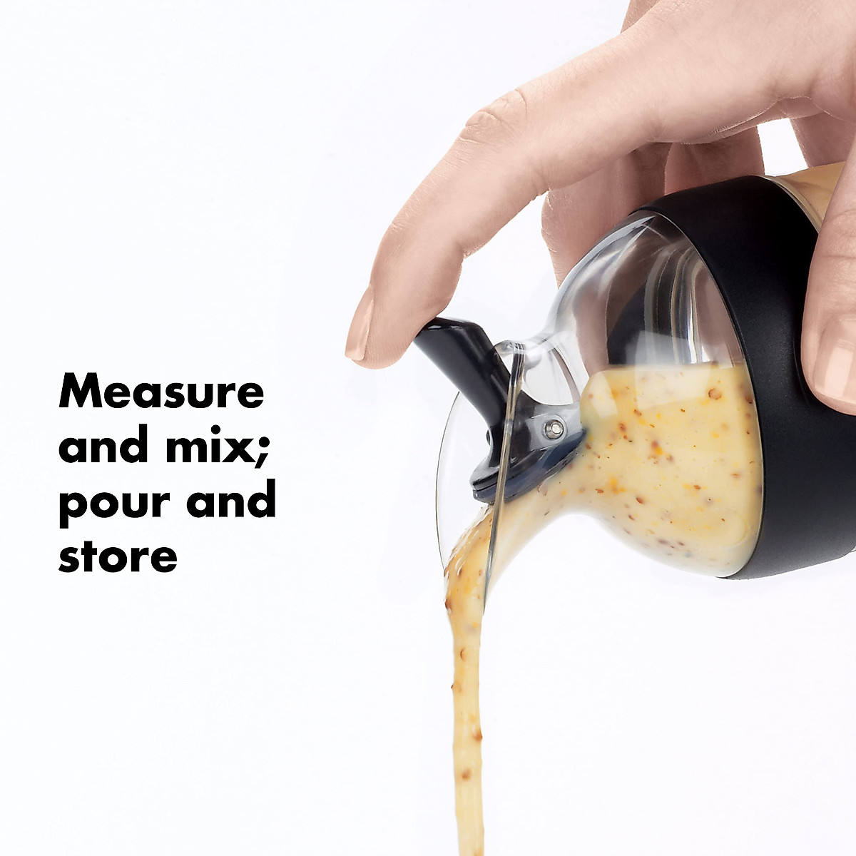 OXO Good Grips Little Salad Dressing Shaker - Black