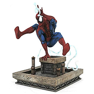 DIAMOND SELECT TOYS Marvel Gallery: Spider-Man ('90S Version) PVC Figure, Multicolor, 8 inches