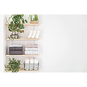 B&B HARDWARE Cabinet Shelves - Melamine 3/4'' Thick - Custom Organize Space with Stylish Cabinet Melamine Shelves - Perfect Solution for Home & Office - Cut to Size (9" Depth X 16 Inches Length)