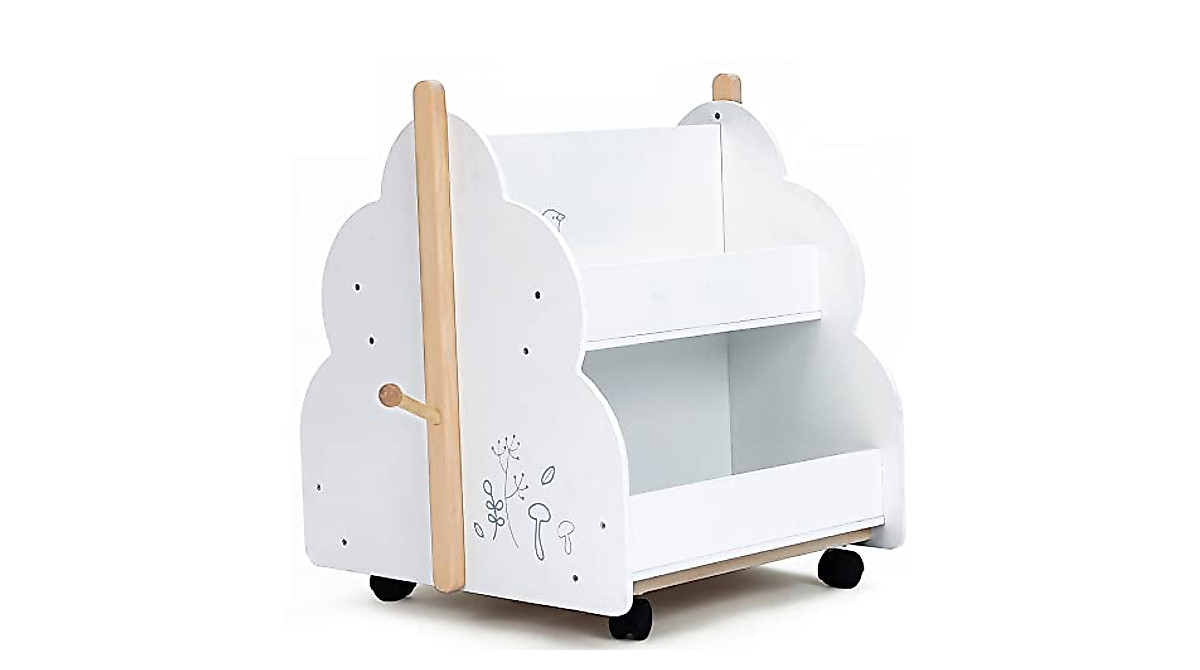 Labebe Baby Bookshelf on Wheels - Encouraging Reading Fun