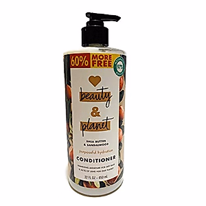 Love Beauty and Planet Shea Butter & Sandalwood Purposeful Hydration Conditioner, 22 oz