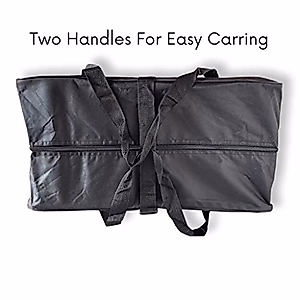 Square Travel Duffle Bag Bolsa Maleta de Lona,maletin para cuba 24 inch/50lb