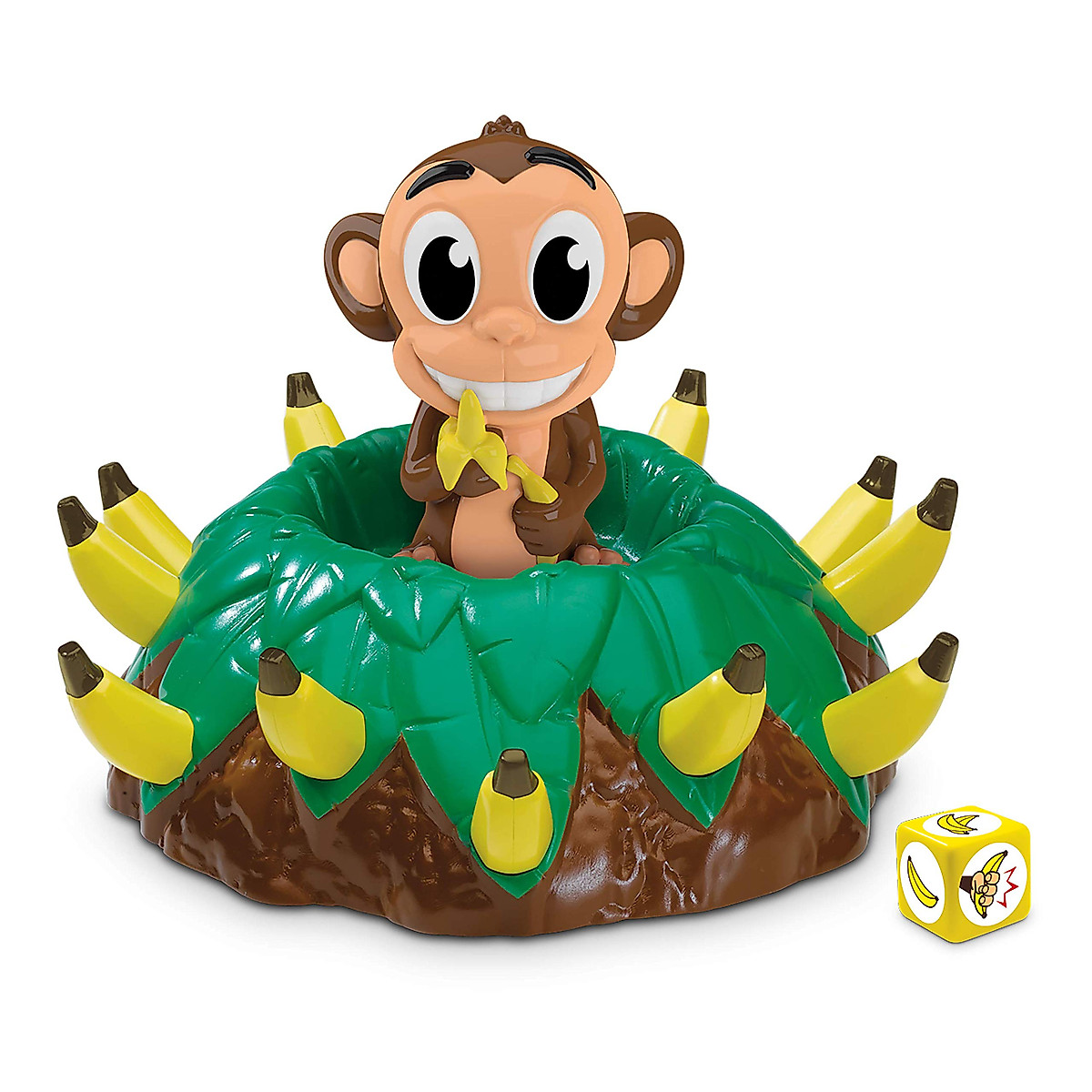 Goliath Banana Blast - Pull The Bananas Until The Monkey Jumps Game - Trilingual , Green
