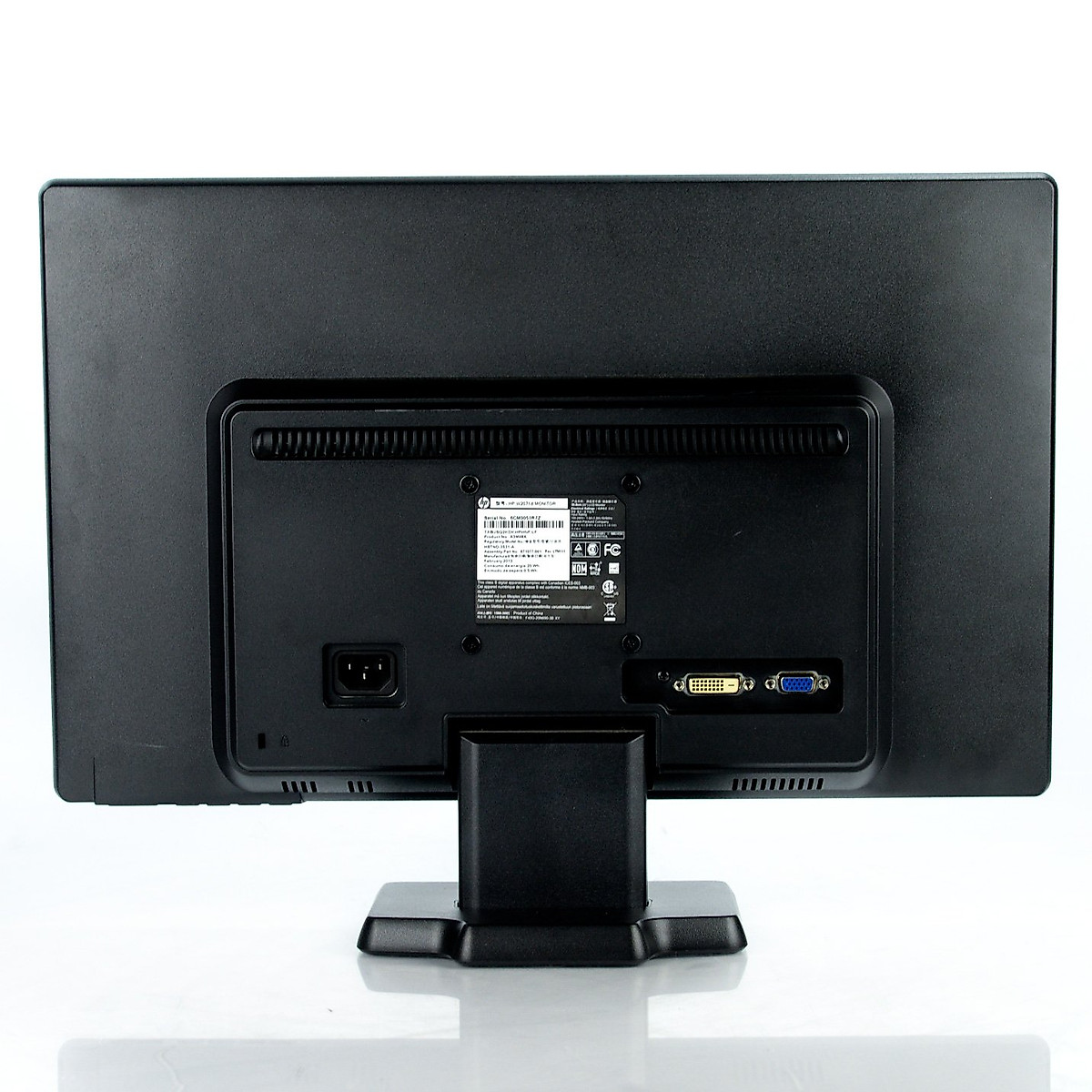 Hp - 20" Widescreen Flat-panel Lcd-led Monitor Model: W2071D