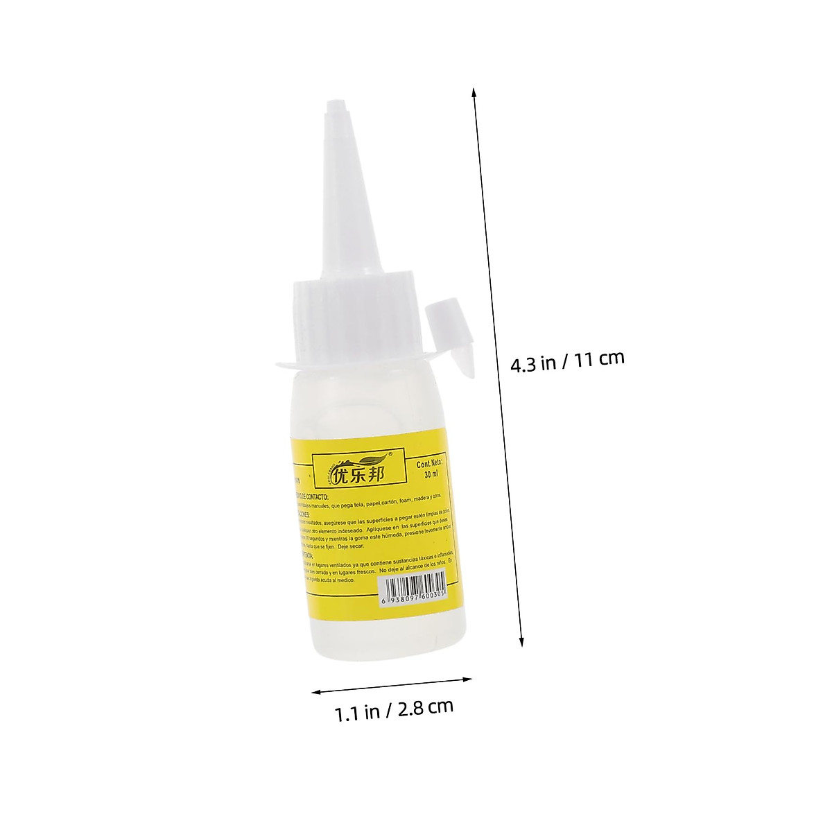SHINEOFI 5pcs Glue Bottle Applicator Dropper Bottle Mini Dropper Bottles Applicator Bottle Glue Dispensing Bottle Mini Squeeze Bottle Gluing Project Bottle Button Child Filler Plastic