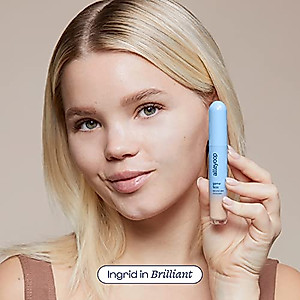 Alleyoop Game Face Concealer Makeup, Lightweight to Medium Buildable Coverage Under Eye Concealer, For Blemishes, Crease-proof and Hydrating with Aloe Stem Cell, Smooth Second Skin Finish - Brilliant