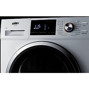 4.4 cu ft Front Load Dryer w/Glass Window - 15 Settings, 220v/1ph, White