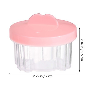 Hemoton 4pcs Egg Poacher Cups Egg Bites Mold Egg Steam Poacher Cooker Breakfast Cooking Utensil For Hard Boiled Poached Scrambled Eggs Kitchen Tools with Brush Pink