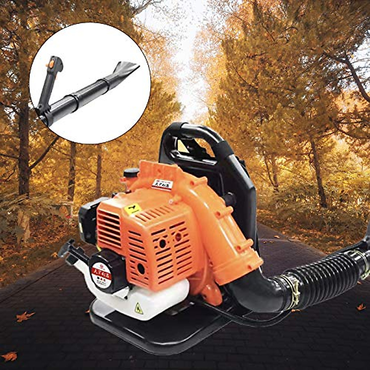 42.7CC 2 Stroke Gas Backpack Leaf Blower Snow Blower for Yard Cleaning Garden Lawn Care Tools