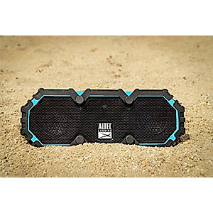 Altec Lansing LifeJacket 2 - Waterproof Bluetooth Speaker, Floating Portable Speaker for Travel & Outdoor Use, Deep Bass & Loud Sound, 30 Hour Playtime
