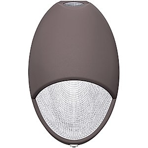 Led Emergency Light With Battery Backup Photocell Sensor,Outdoor Emergency Wall Pack Light,Waterproof Self Test Commercial Exterior Aluminum Emergency Light,120-277V UL 924 Wet Location (1 Pack)