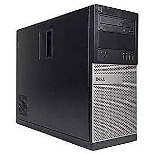 Dell Optiplex 9020 Mini Tower Desktop PC, Intel Core i5-4570-3.4 GHz, 32GB Ram, 512GB SSD WiFi, DVD-RW, HDMI, VGA, DVI, 4K Nvidia Geforce GT 730 4GB Video Card - Windows 10 Pro (Renewed)