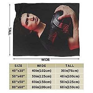 Adam Driver Ultra Soft Micro Fleece Blanket All Season Fuzzy Warm Throw Blanket for Sofa Chair Couch Bed