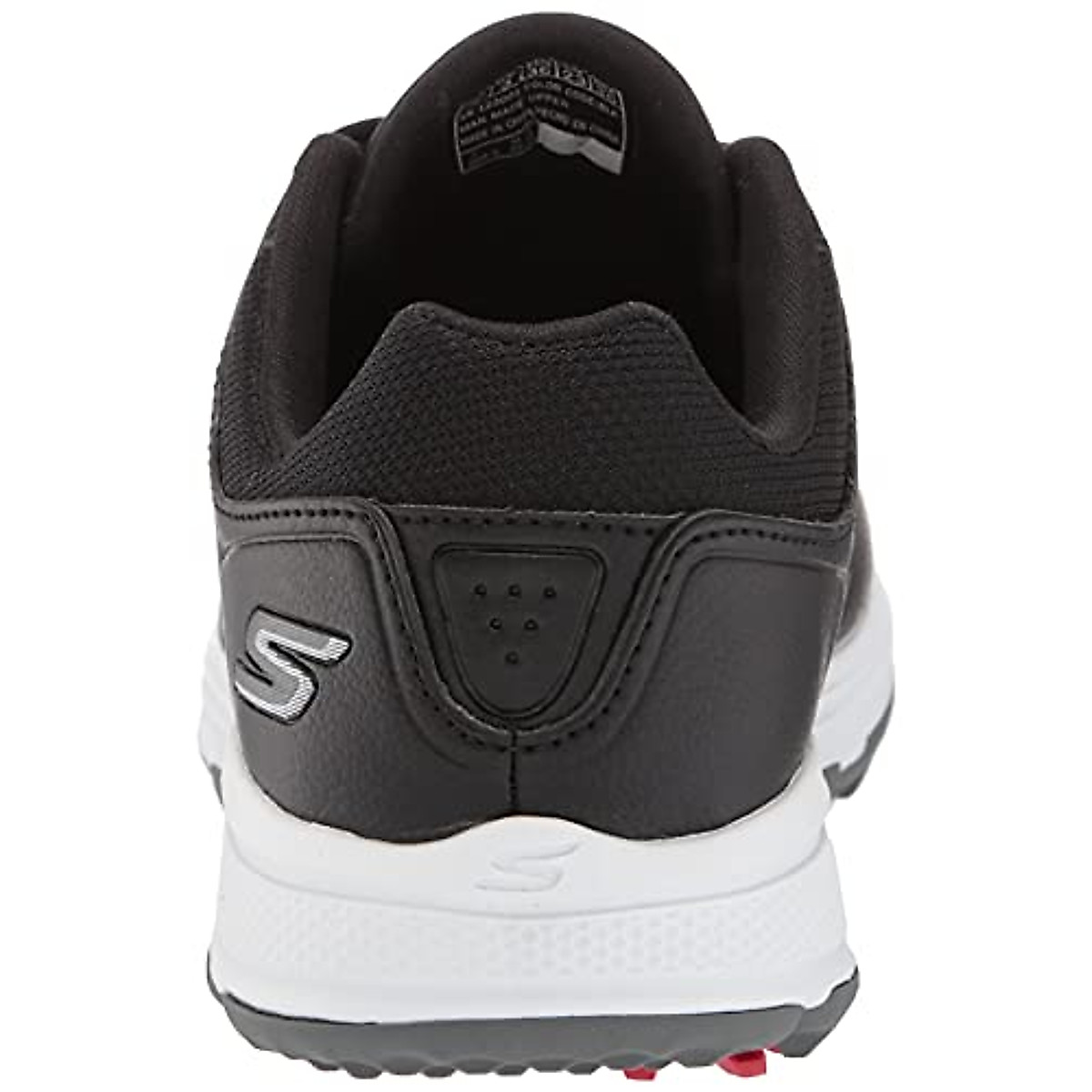Skechers Women's Go Jasmine Spiked Waterproof Golf Shoe, Black, 8.5