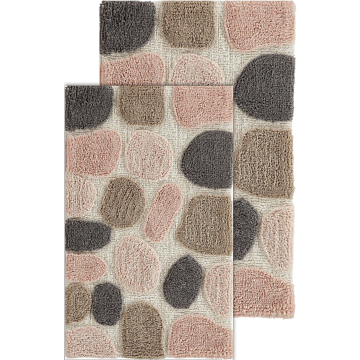 Chesapeake Rug, 21"x34" & 24"x40", Rose Cloud