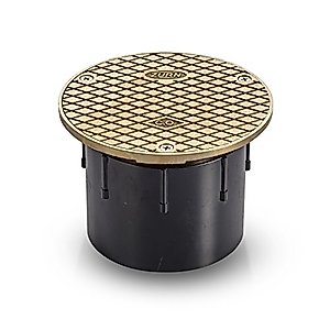Zurn CO2450-AB3, Adjustable Floor Cleanout, 3 Inch ABS Hub Connection