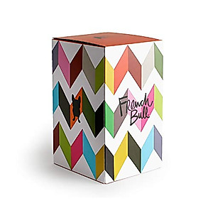 French Bull Stainless Steel Leak Proof Hot Lunch Thermos Vacuum Insulated Food Soup Jar Container, Easy Grip Lid, 16oz, Ziggy