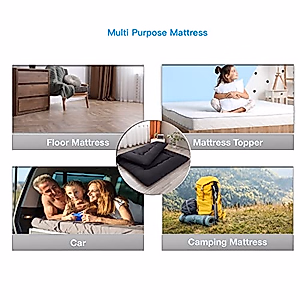 Heimorn Japanese Floor Mattress, Japanese Futon Mattress, Shikibuton Foldable & Portable Camping Mattress with Washable Cover, Star Full-XL