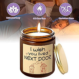 Birthday Gifts for Women Men,Gifts for Girlfriend Sister,Valentine's Day Gift.Friendship Gifts for Best Friends,Lavender Scented Candles for Birthday Gifts,Housewarming Gifts ect(7oz)