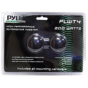 PYLE PLWT4 1.5-Inch 200 Watt Surface Mount Piezo Tweeter
