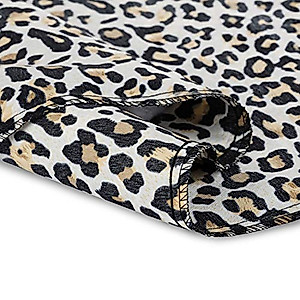 Luxury Satin Pillowcase with Zipper, King (1-Pack) Size, Jaguar Print (Silky Satin Pillow Case for Hair)