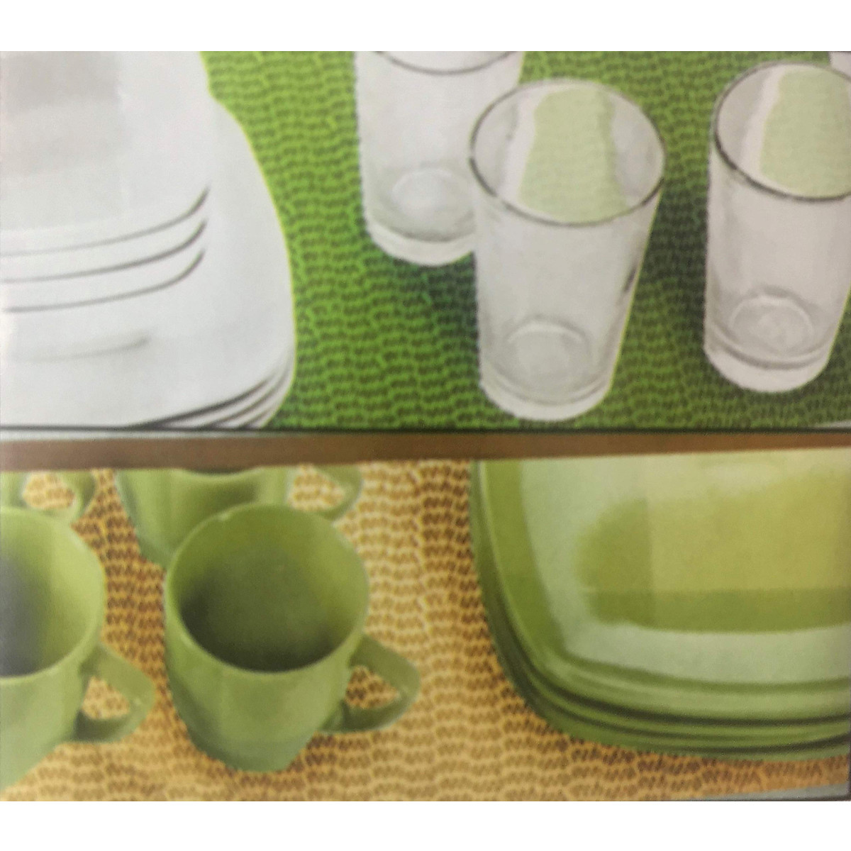 Better Home All Purpose Grip Lining Cushion Rubber Anti Slip, Drawer, Floor, Counter top, Shelf Liner, Non Adhesive (Brown)