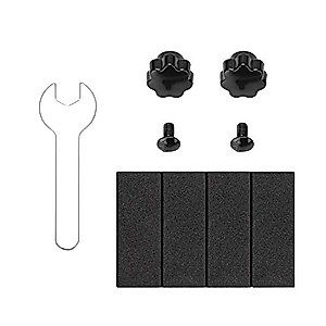 CPU Stand, Computer Tower Stand with 2 Locking Wheels and 2 Caster Wheels, UPC Steel Rolling Stand Computer Stand for Desktop Tower (Black)