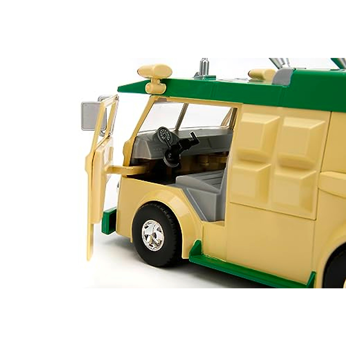 Jada Turtles Party Wagon 1:24 Die-Cast Car Play or Gift and for a Collection for Both Kids and Adults