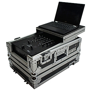 Harmony Audio HC10MIXLT Flight DJ Laptop Glide 10" Mixer Custom Case Compatible with Numark M2