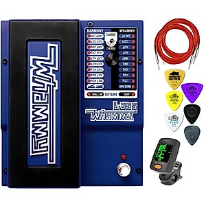 Briskdrop Digitech Bass Whammy Pitch Shifting Pedal with Instrument Cables, Dunlop Bass Pick Pack, and Tuner