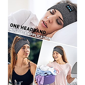 ASMRBAND Sleep Headphones Wireless Sleeping Headband Sleeping Headphones for Side Sleepers, Christmas Stocking Stuffers Birthday Gifts for Women Men
