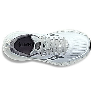 Saucony womens Tempus Sneaker, White/Black, 11.5 US