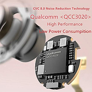 CHEERLINK Wireless Earbuds Bluetooth Headphones 5.0 Earphone, 3D Stereo Sound Earphones Portable with Charging Case Bulid-in Mic IPX7 Waterproof Earbuds TWS for Work/Running/Travel/Gym