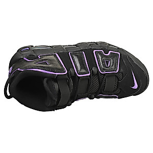 Nike mens Air More Uptempo '96, Black/Black/Metallic Gold/Action Grape, 10.5