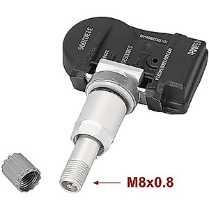 ZFISH TPMS Sensor Tire Pressure Monitor System Sensor, 4Pcs 31302096 for Volvo S60 S80 V60 Xc60 Xc70