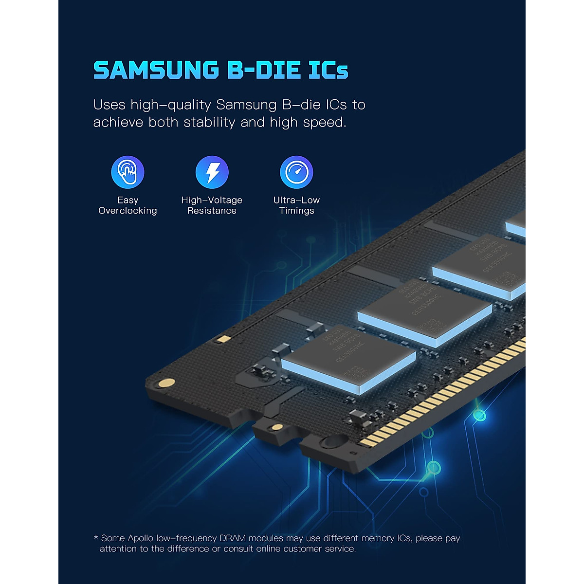 Acer Predator Apollo RGB 16GB (8GBx2) Gaming RAM 4133 MHz DDR4 CL19 1.4V Desktop Computer LED Memory Kit - BL.9BWWR.254