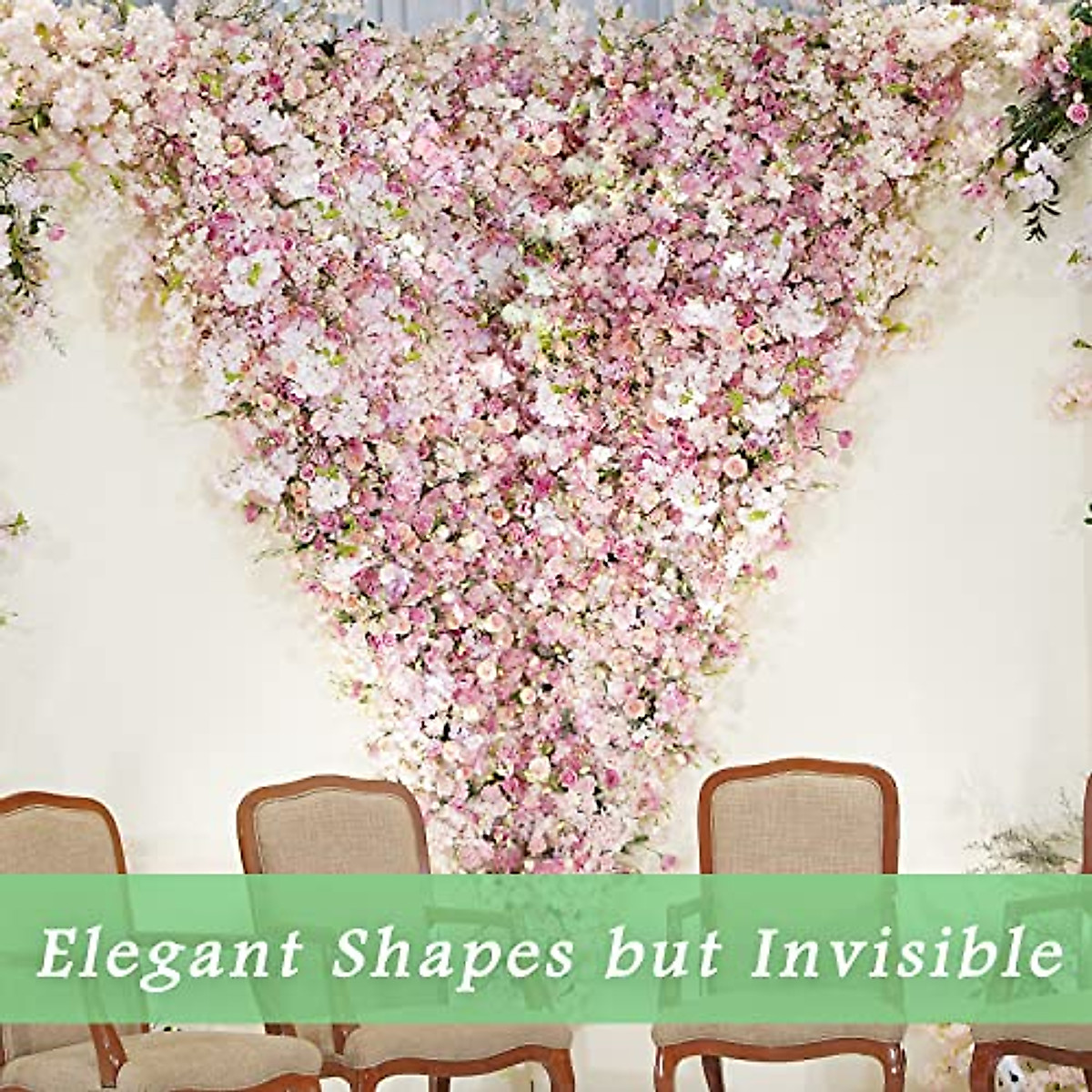 Plant Fixture Clips for Wall Climbing Plants Vines, 50 PCS Snail Shape Invisible Climbing Plant Wall Clips for Indoor and Outdoor Plants Support and Decoration