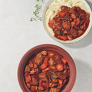 VitaClay Smart Organic Clay Pot Multi Cooker - Toxin Free Clay Rice Cooker, Delay Start Slow Cooker, Stew Cooker, Electric Soup Pot, Yogurt Maker, with Natural Earthen Clay Crock, 8 Cup / 4.2-Quart