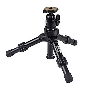 SLIK Mini Pro III Table Top Tripod, 2-Section, Max 10" - Black
