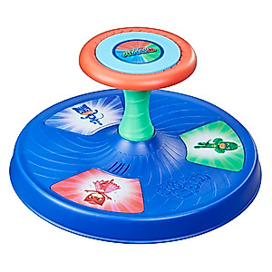Playskool PJ Masks Sit 'n Spin Musical Classic Spinning Activity Toy for Toddlers Ages 18 Months and Up (Amazon Exclusive)