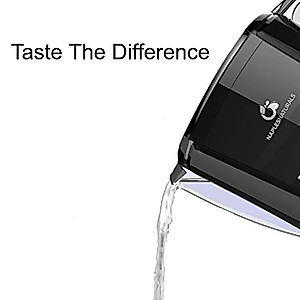 Naples Naturals - NAPLES-1089-BLKX1 1-Pack 1089F Alkaline Water Pitcher Filter Replacement Cartridge Black 1 X Model BLACK 1089