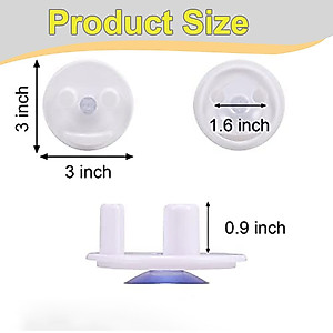 Smiley Face Sponge Holder,2pack Sponge Holder for Kitchen Bathroom Sink Suction Cup Installation ,Sponge Organizer for Kitchen,Dishwasher Safe (Sponges Not Included)