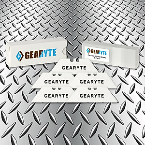 Gearyte Ceramic Utility Blade Replacements for Box Cutters and Utility Knives - Harder Than Steel Zirconia Ceramic and Razor Sharp - 5 Pack with Case