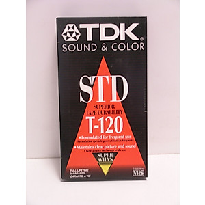 Collection of 25 Quality TDK VCR Cassette Video Tapes