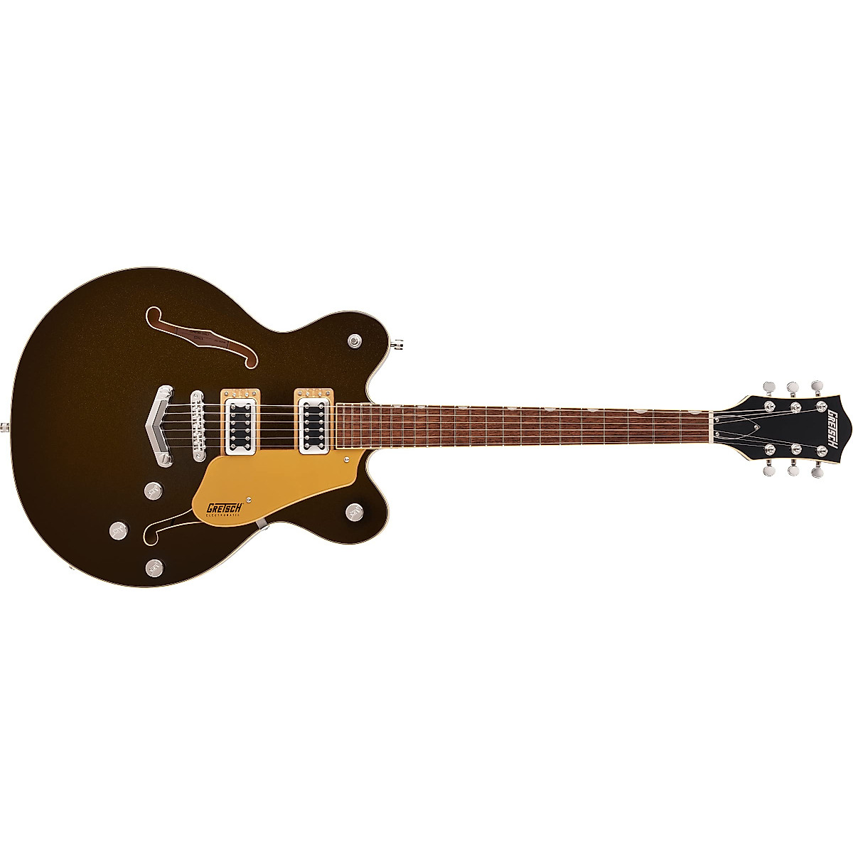 Gretsch G5622 Electromatic Center Block Double-Cut Black Gold w/V-Stoptail