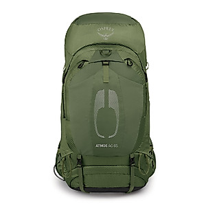 Osprey Atmos AG 65L Men's Backpacking Backpack, Mythical Green, Large/X-Large