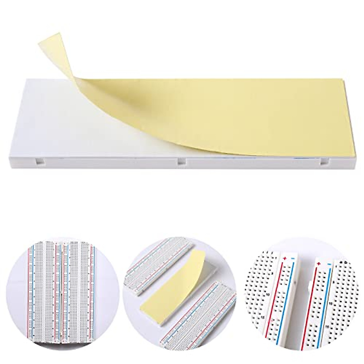 DEYUE 3 Set of Solderless Prototype Breadboard 830 tie Points Breadboard