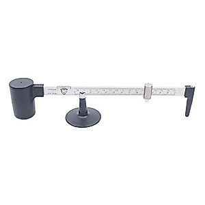 Mud Hydrometer with Double Scales, Mud Scale Liquid Densimeter Hydrometer with Toolbox, Portable Mud Hydrometer for Road Construction Sites, Bridges, Mixing Stations, Laboratories