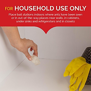 Hot Shot Ultra Liquid Ant Bait, Contains Both Food & Water, 4 Count, Berry