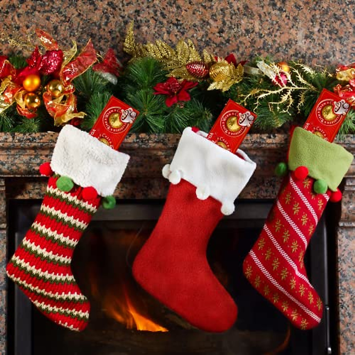 Christmas 2023 Hot Chocolate Melting Balls with Mini Marshmallows, Individually Wrapped Cocoa Melts, Holiday Themed Dessert Drink, Pack of 2, 6 Balls (Milk Chocolate)